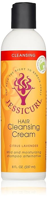 Jessicurl, Hair Cleansing Cream, Moisturizing Shampoo for Curly Hair ...