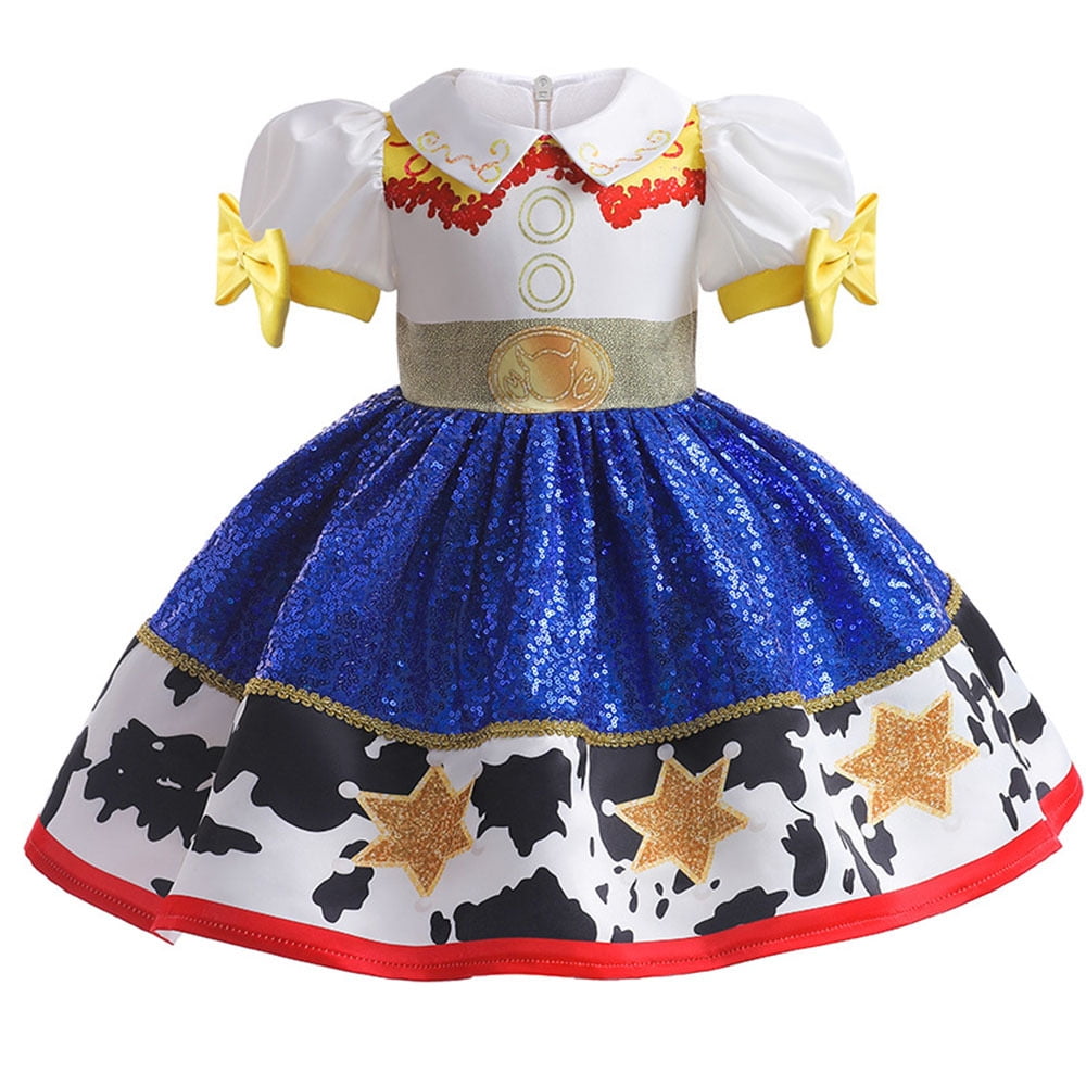Jessie Costume for Little Girls Cowgirls Dress Up Birthday Party ...