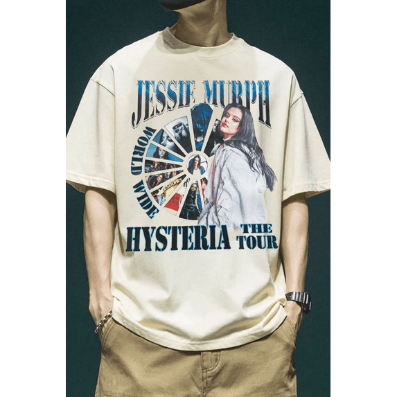 Jessie Murph Worldwide Hysteria The 2025 Tour T-Shirt, Vintage Style ...