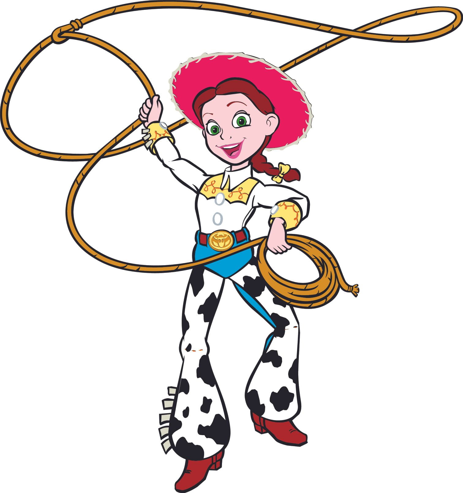 Jessie Rope Toy Story Cartoon Customized Wall Decal - Custom Vinyl Wall ...