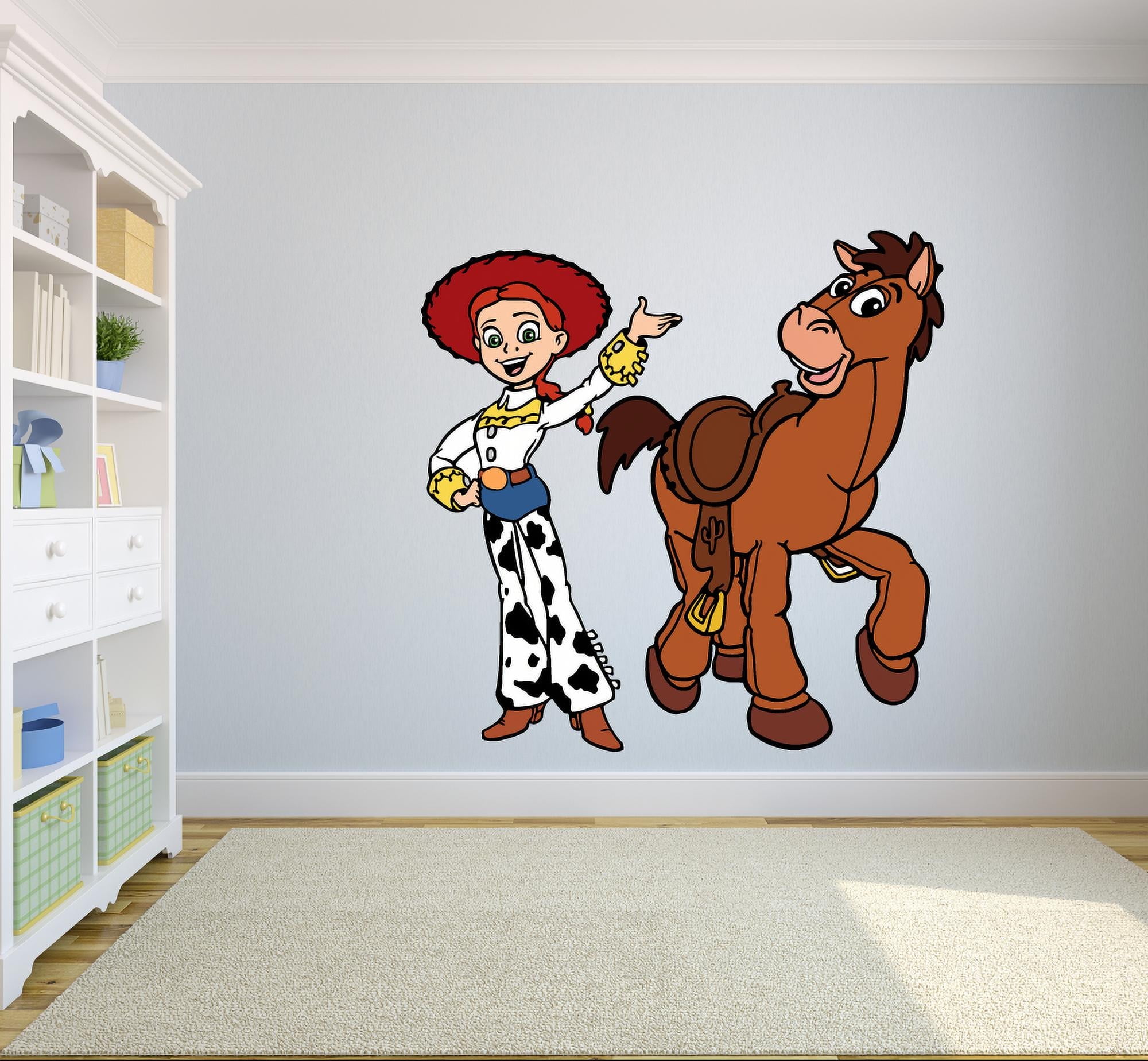 Jessie Toy Story Wall Sticker Art Decal for Kids Room, Nursery Decor ...