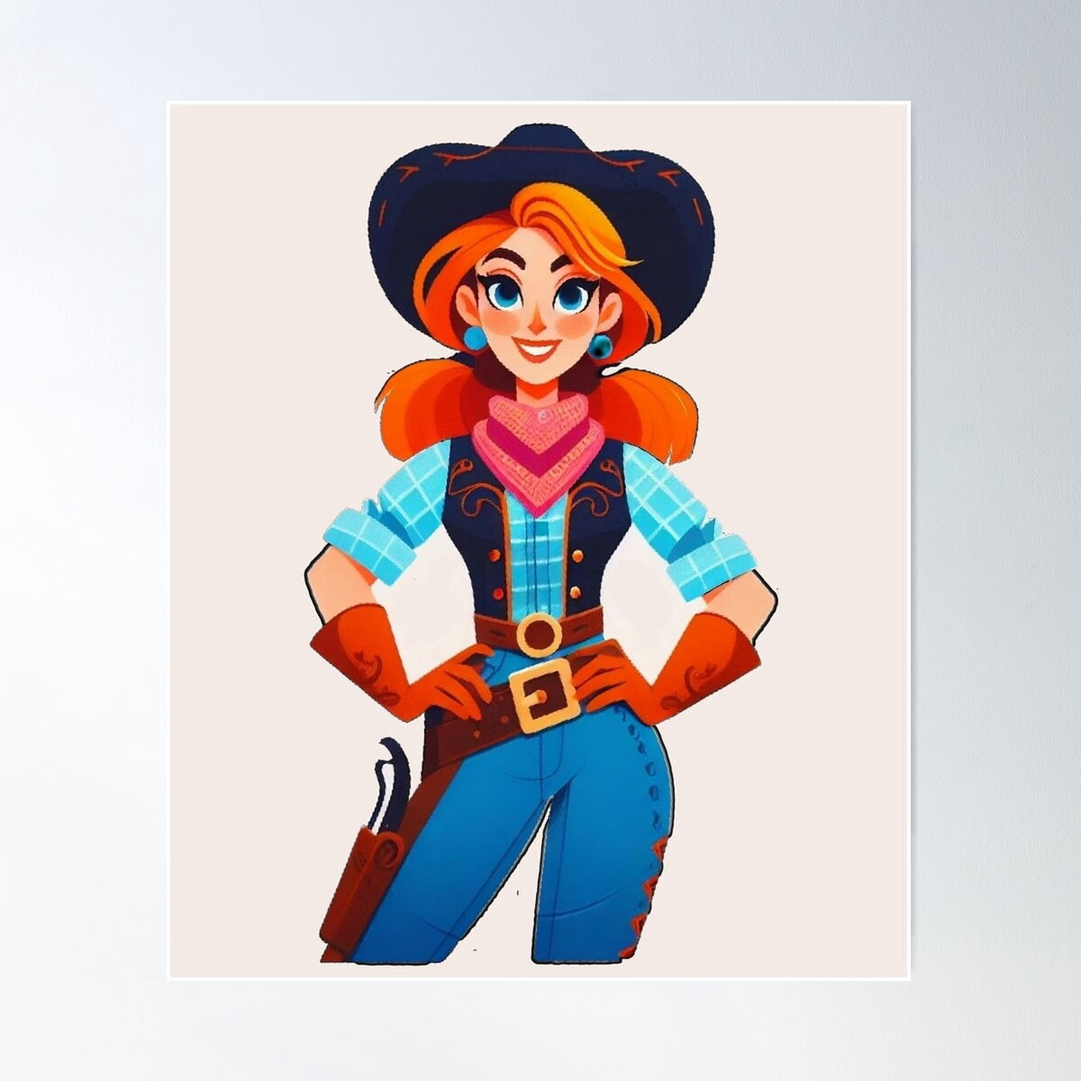 Jessie Toystory Poster Wall Art, Modern Wall Decor For Living Room ...