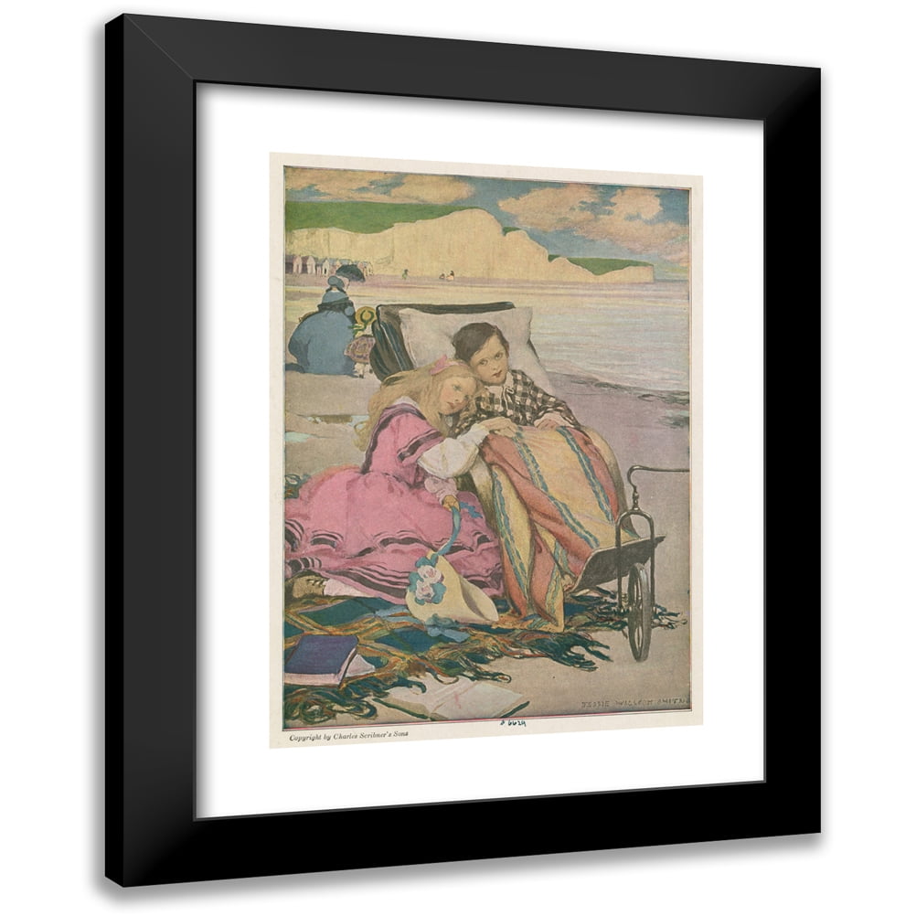 Jessie Willcox Smith 11x14 Black Modern Framed Museum Art Print Titled ...