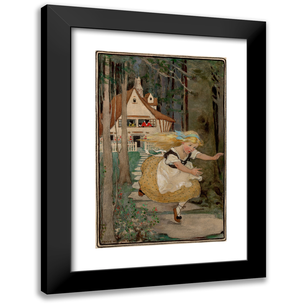 Jessie Willcox Smith 13x18 Black Modern Framed Museum Art Print Titled ...