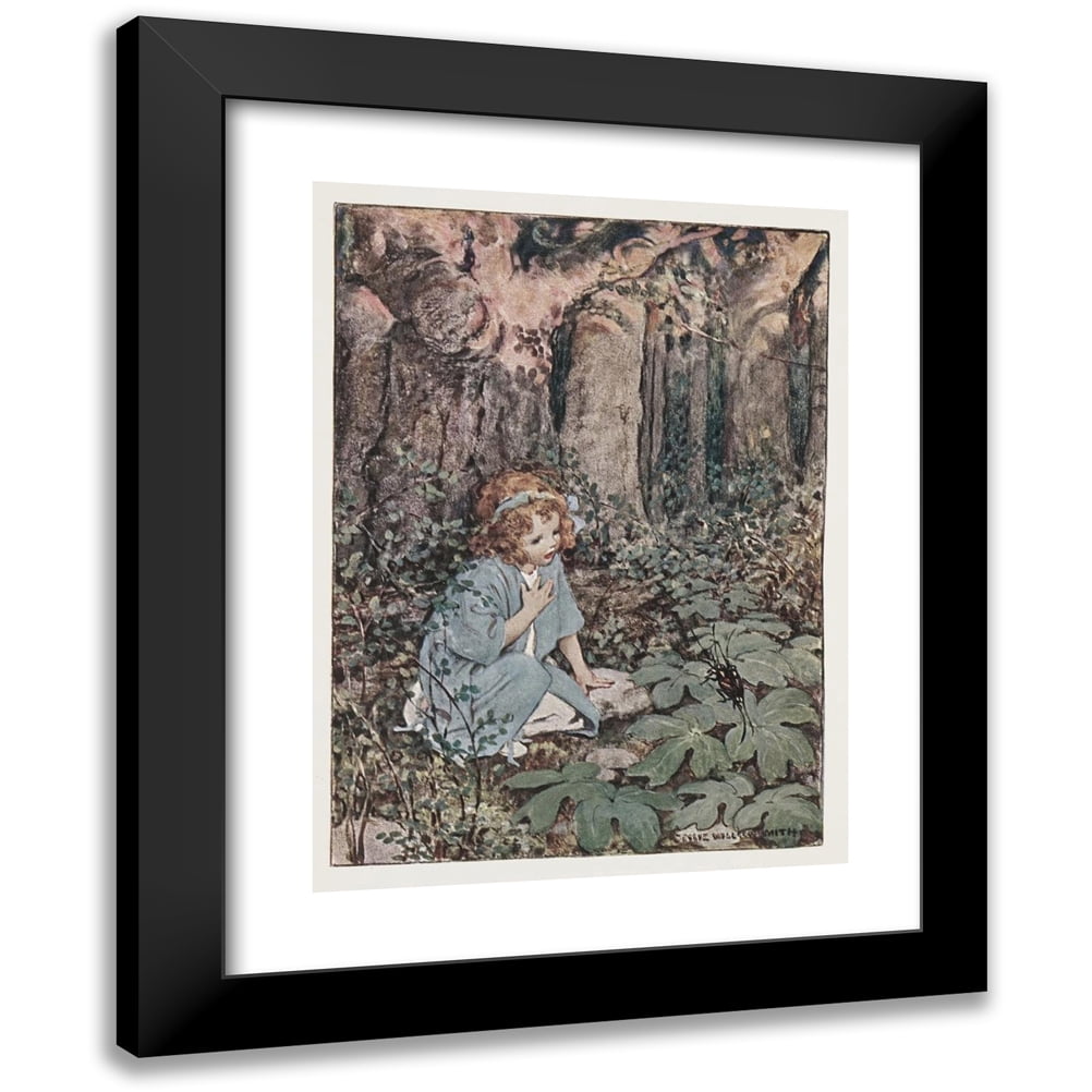 Jessie Willcox Smith 14x18 Black Modern Framed Museum Art Print Titled ...