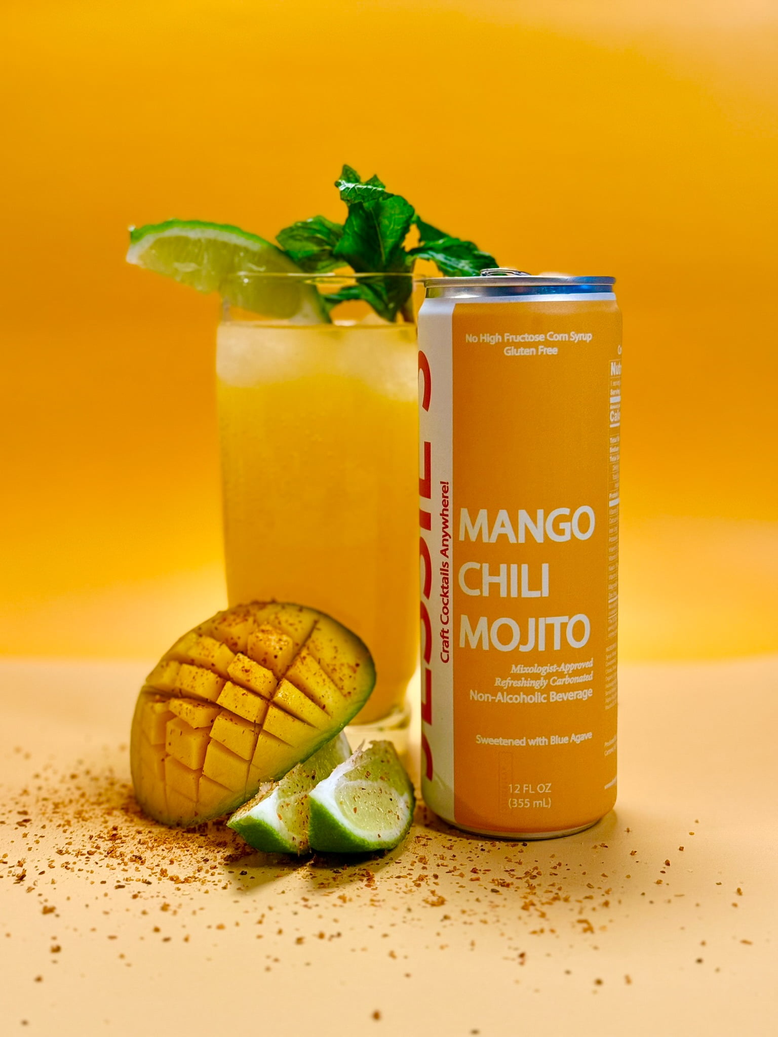 Jessie's Mango Chili Mojito Cocktail Mixer, 6 Pack, 12oz - Walmart.com