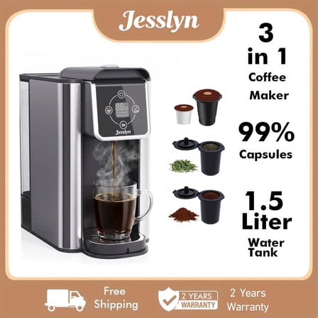 Instant Pot Coffee & Espresso Maker, Uses K-Cup & Nespresso Capsules, 2 ...