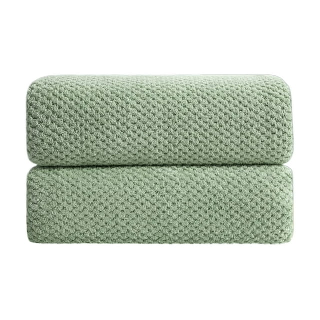 Jessy Home 2 Pack - 16" x31" Pale Green Hand Towels Set Ultra Soft Cozy ...