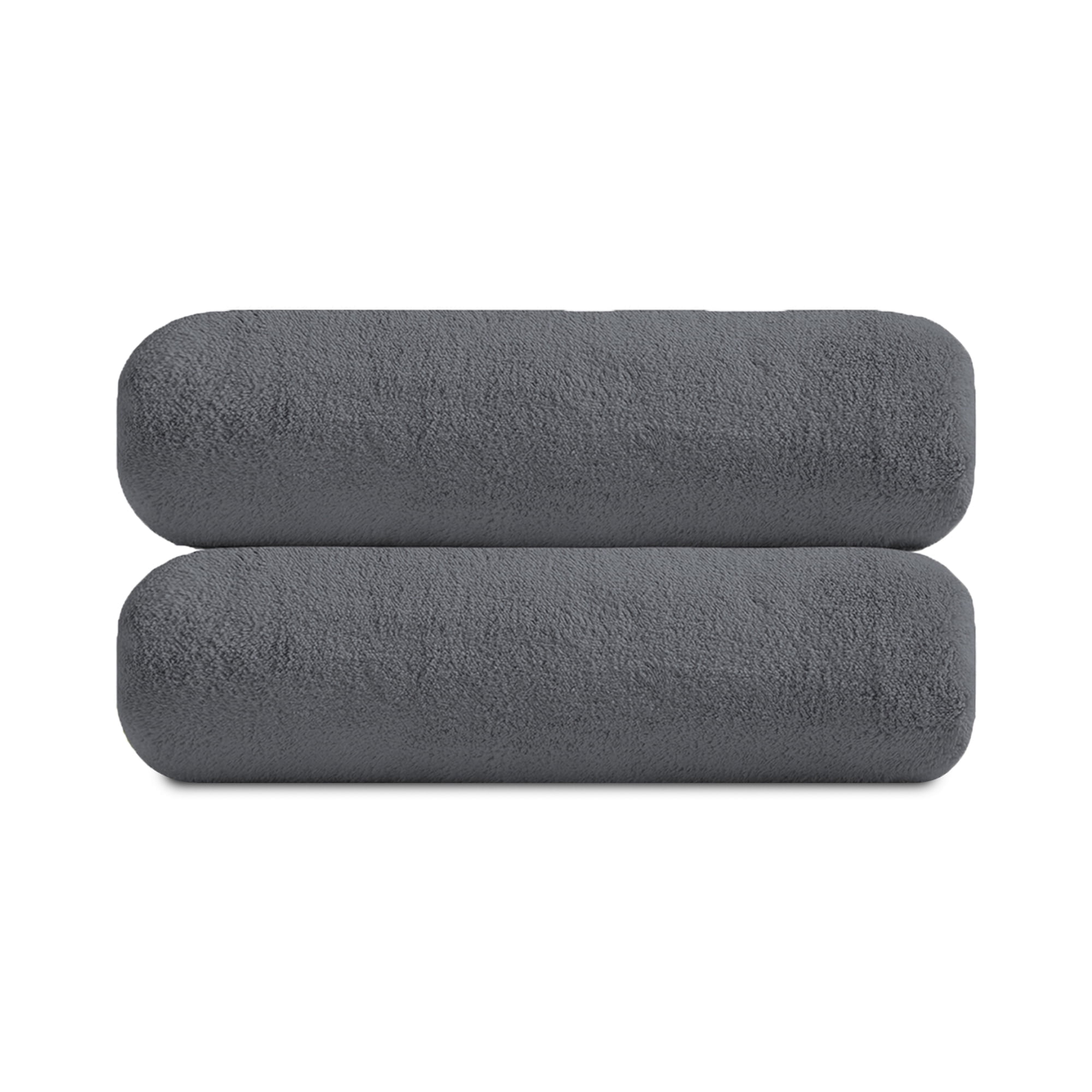 Jessy Home 2 Pack Home Collection Ultra Soft Cozy Towels 700 GSM Dark ...