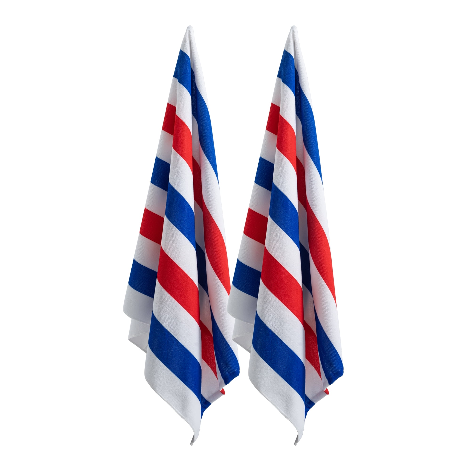 Jessy Home 2 Pack Large Oversized Beach Towels Set 30\*60\ Cabana ...