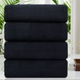 "Jessy Home Quick Dry 4 Pack Large Bath Towel Set 600 GSM Ultra Soft ...