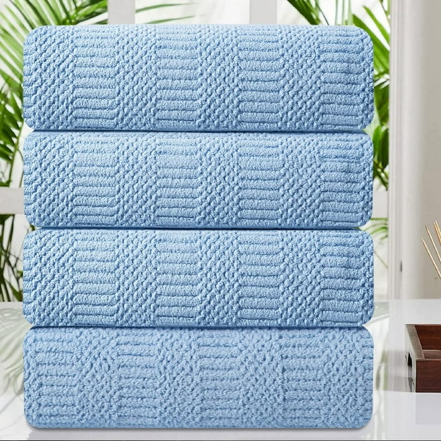 "Jessy Home 4 Pack Extra Large Bath Towel Set - 600 GSM Ultra Soft ...