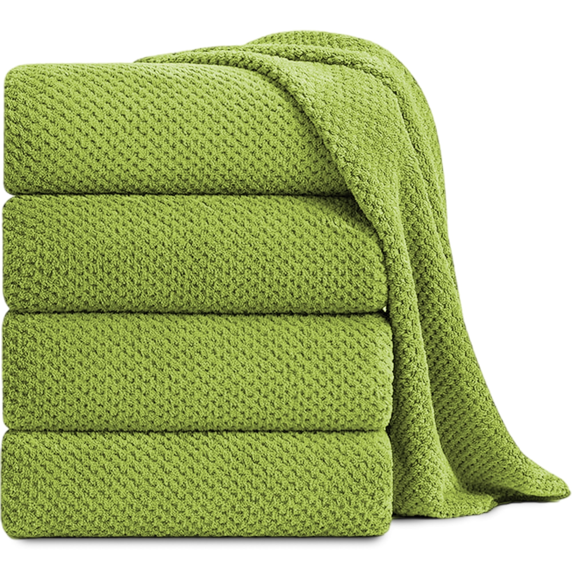 Jessy Home 4 Pack Towel Set Oversized Bath Sheet Towels 600 GSM Ultra ...