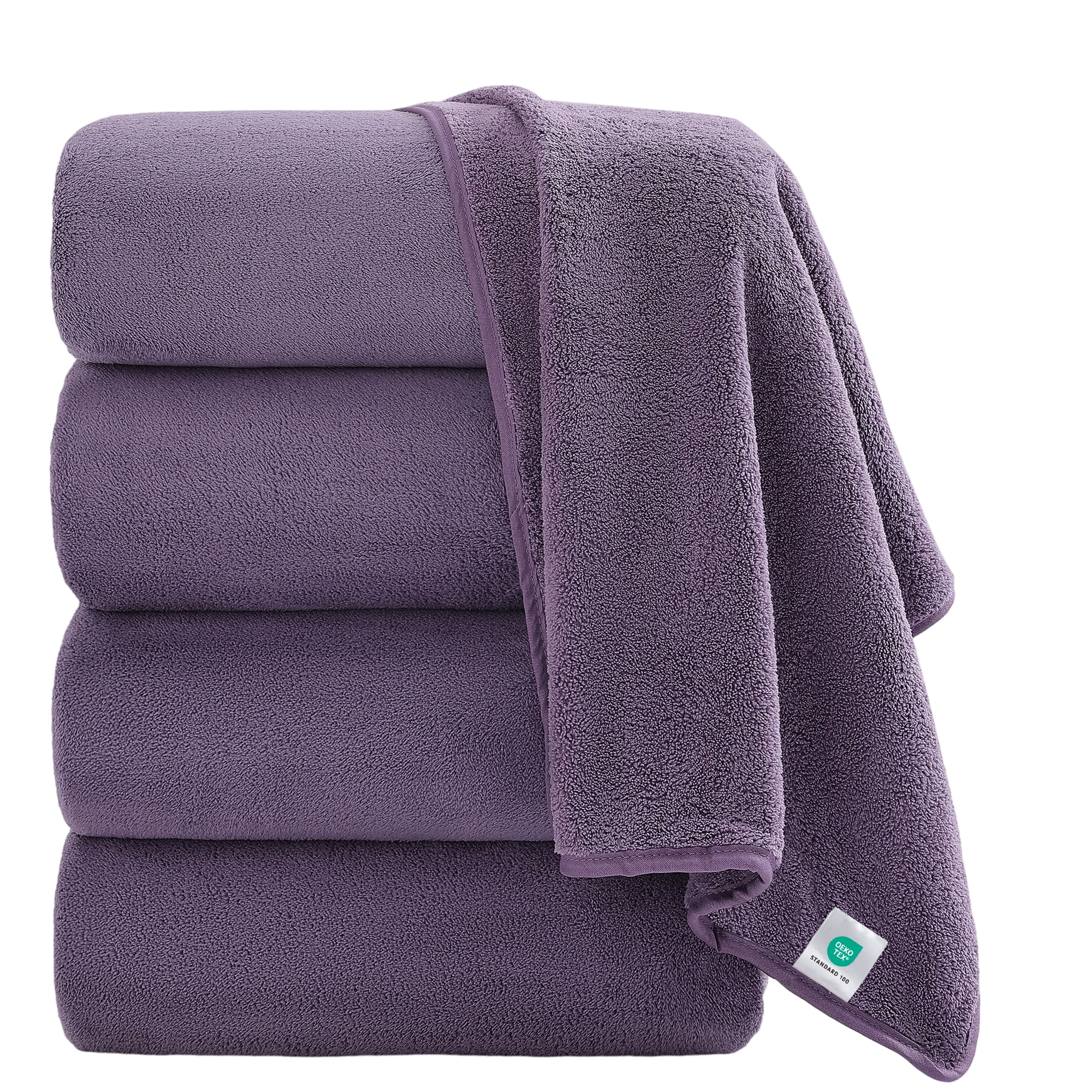 Jessy Home 4 Pack Towel Set Oversized Bath Sheet Towels 700 GSM Ultra ...