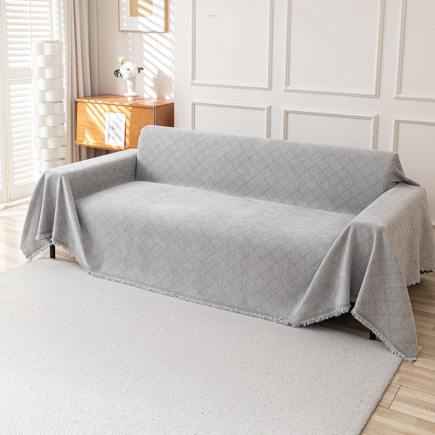 Jessy Home Sofa Cover Slipcover Couch Cover Protector Durable Multi ...