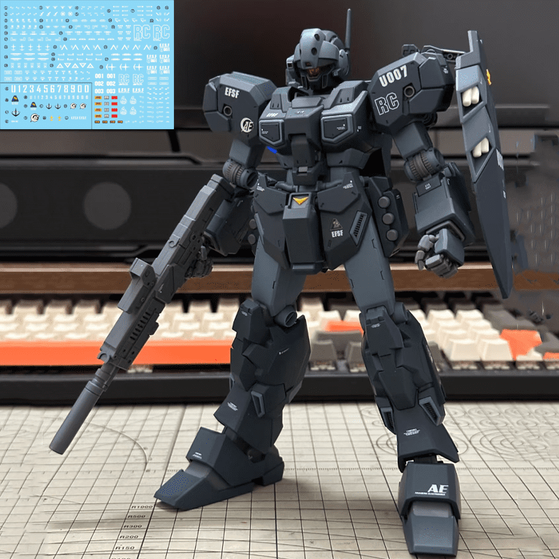 Jesta RGM-96X HG 1/144 Mech Assembly Model Kit Action Figures Children ...