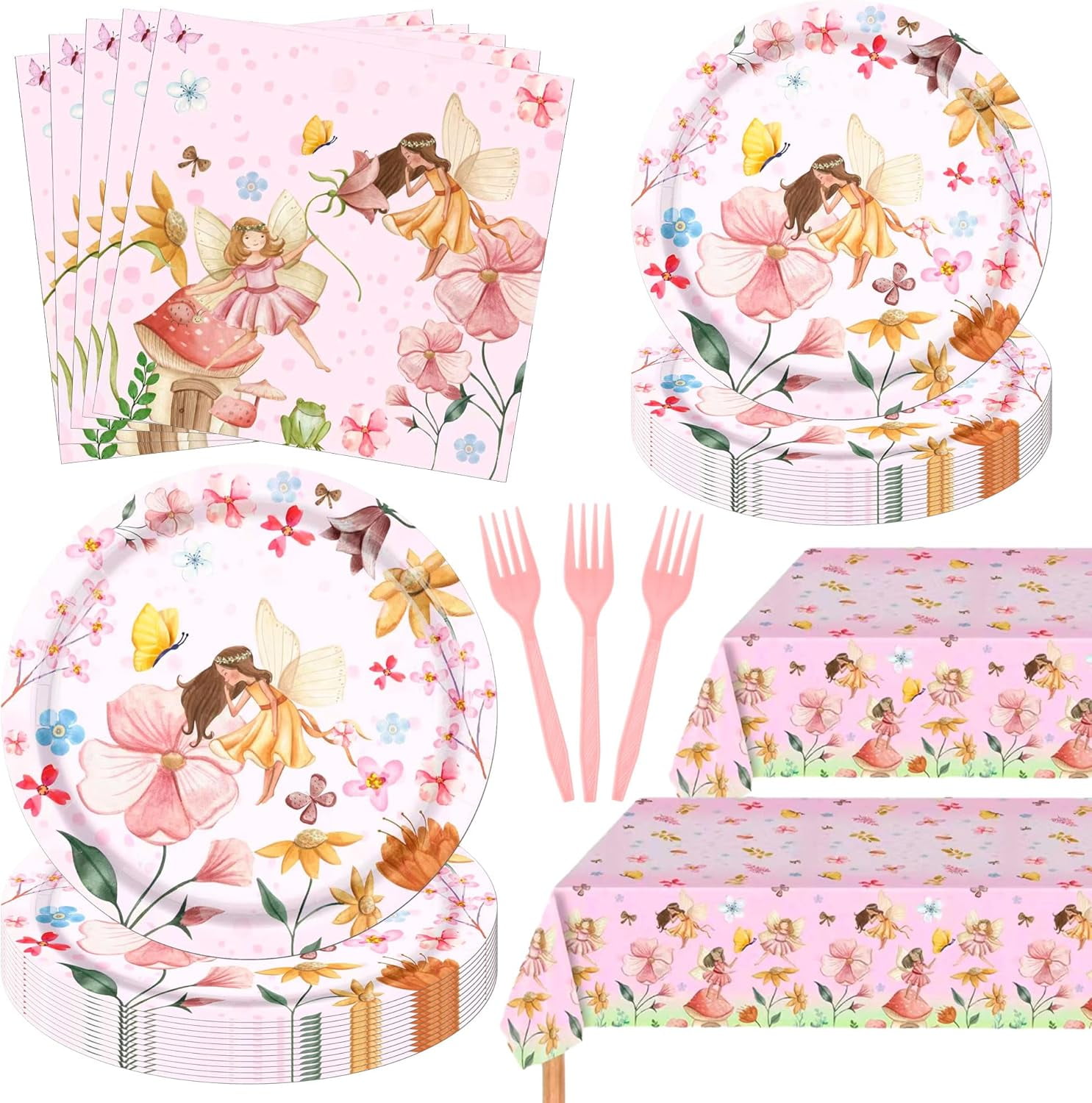 Customer reviews for Jestar 98 Pcs Fairy Party Decorations Supplies ...