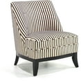 Jester Armless Tuxedo Fabric Club Chair - Walmart.com