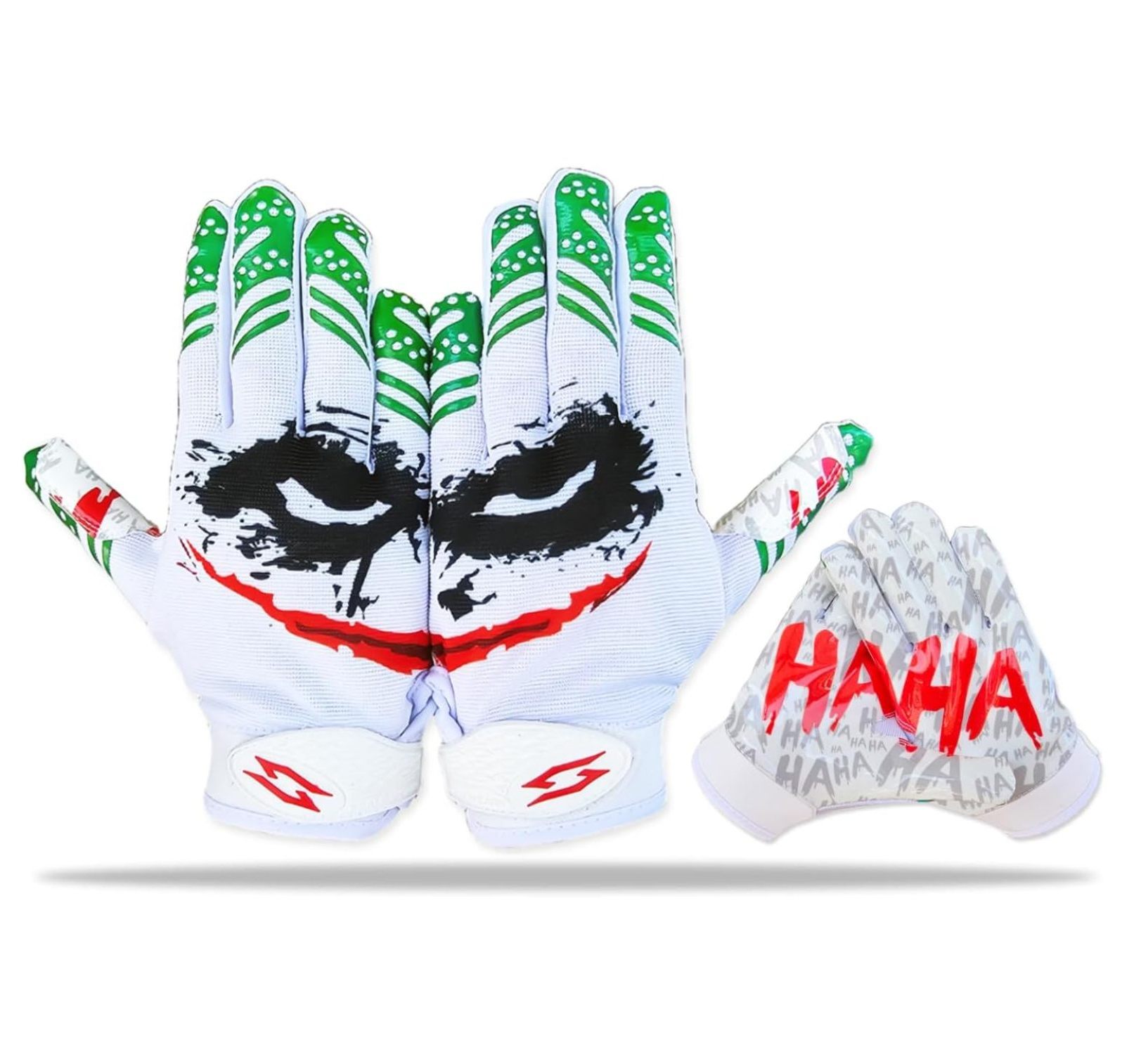 Jester Football Receiver Gloves Sticky Tacky Pro Grip Super Palms Your ...