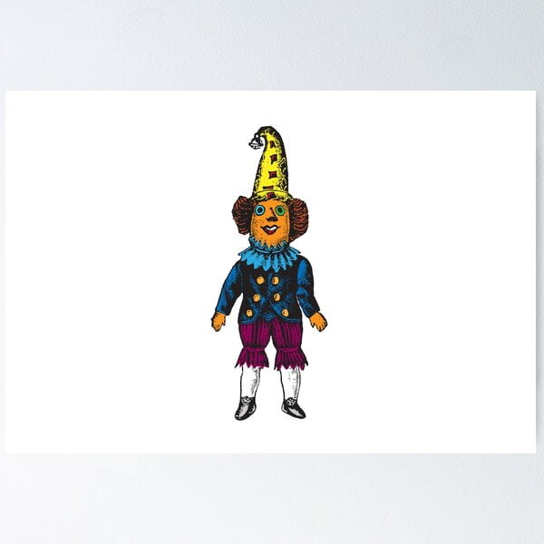 Jester Poster Wall Art, Modern Wall Decor For Living Room Bedroom, 8x12 ...