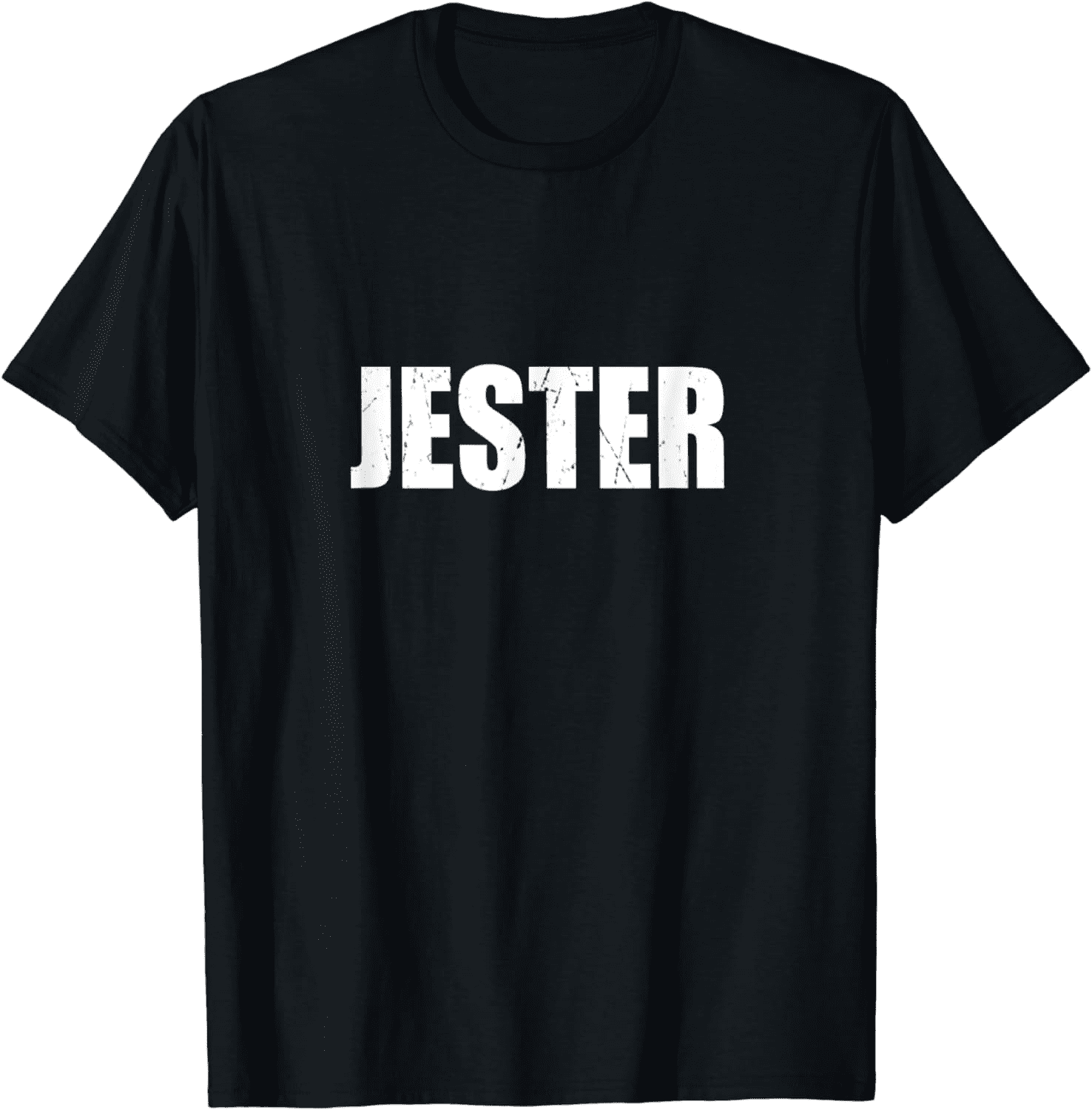 Jester T Shirt Halloween Costume Funny Retro Distressed - Walmart.com