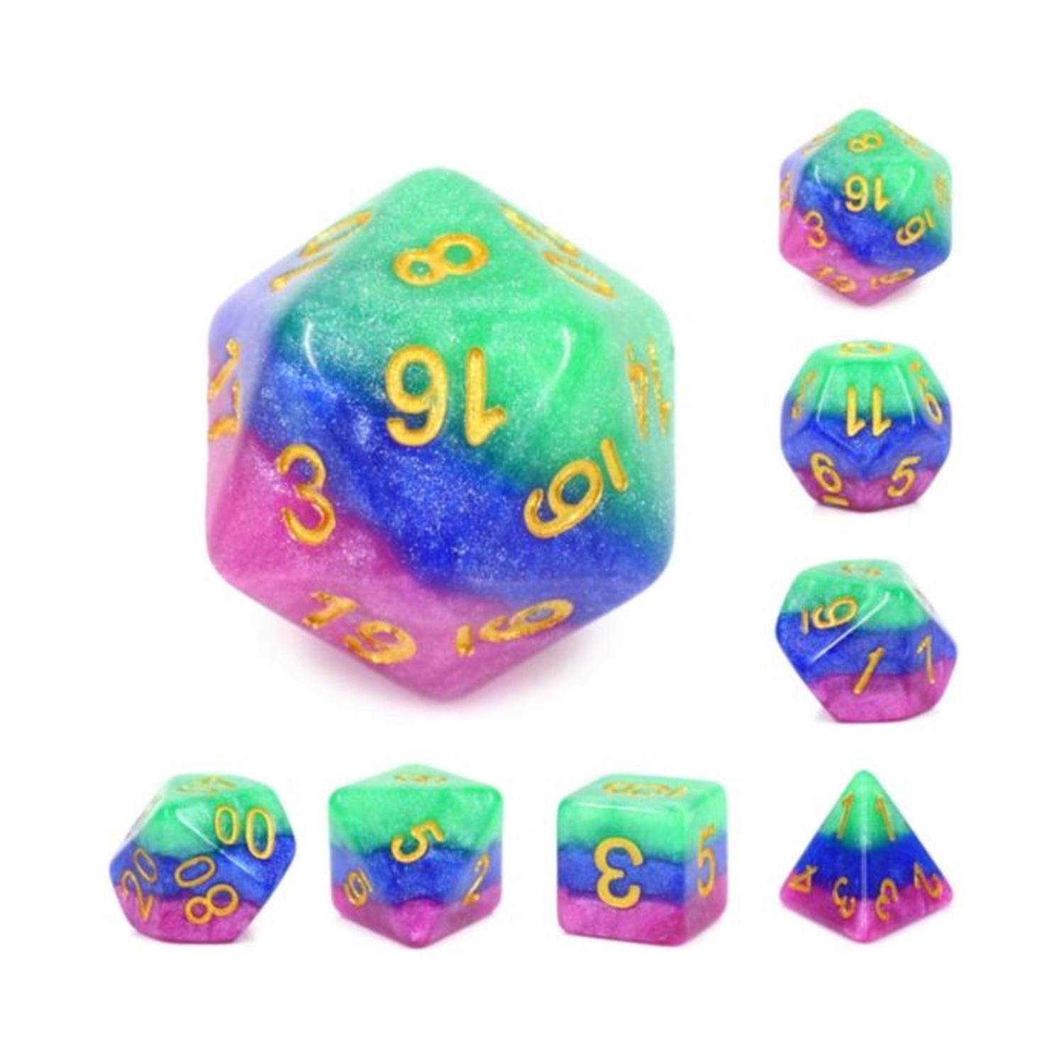 Jester’s Gambit RPG Dice Set - Walmart.com