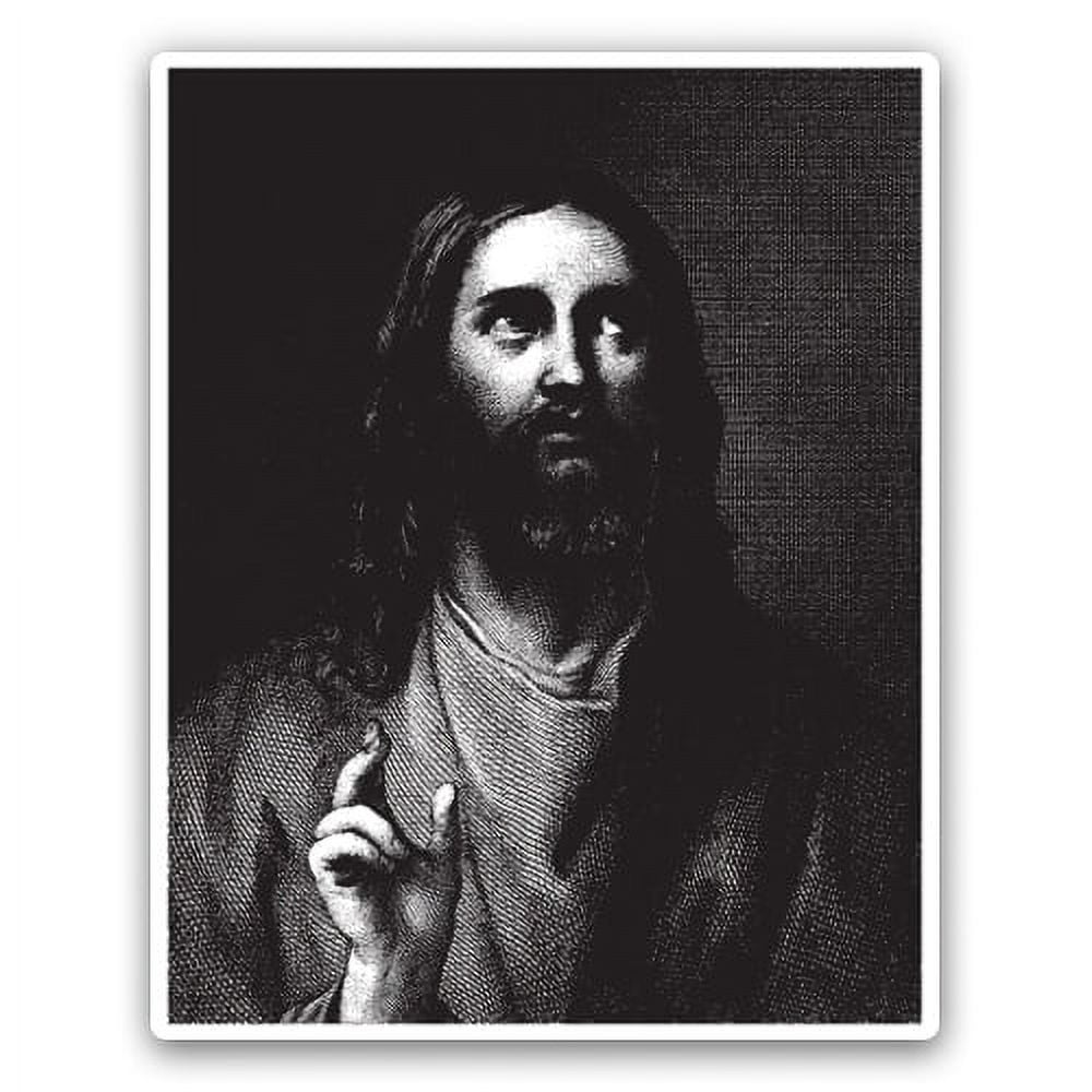 Jesus - 12" Vinyl Sticker Waterproof Decal - Walmart.com