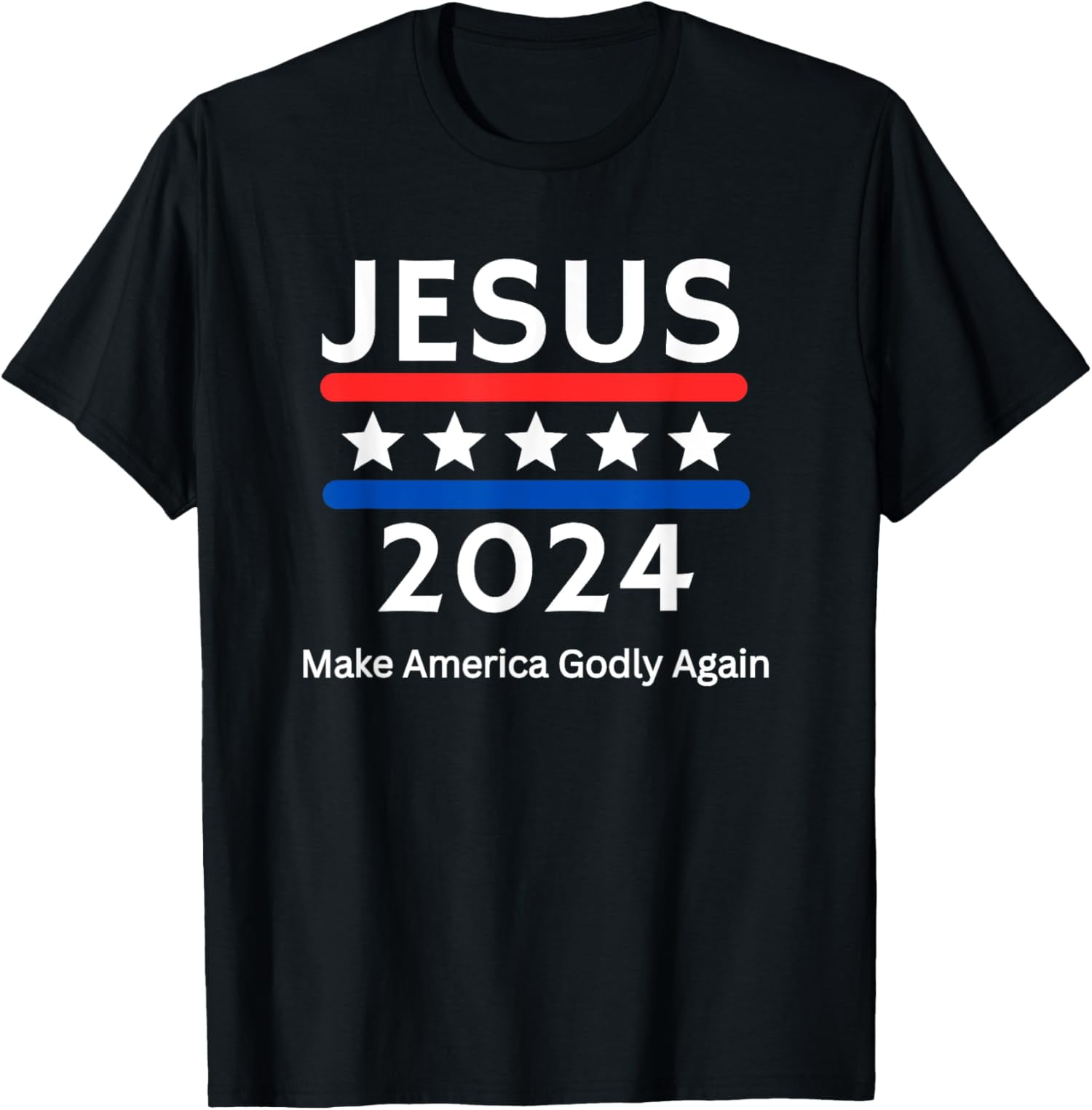 Jesus 2024 Election Day Make America Godly Again T-Shirt - Walmart.com