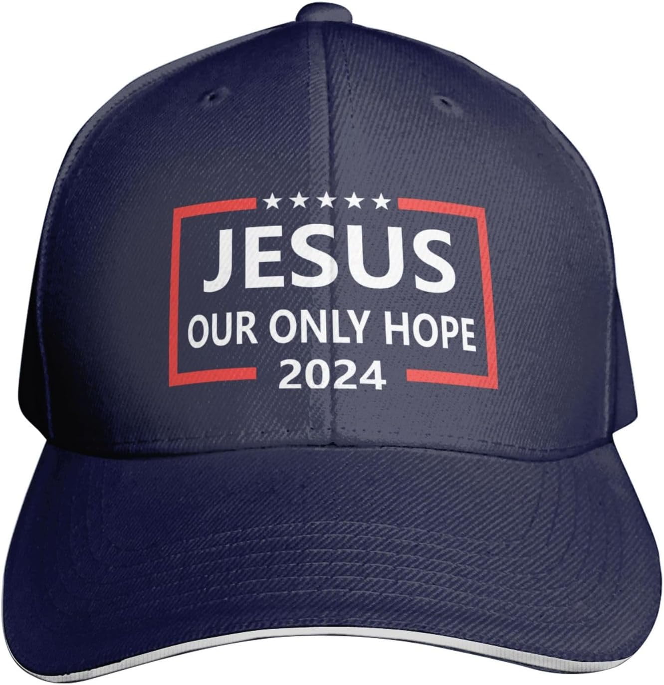 Jesus 2024 Our Only Hope Hat for Men Baseball Caps with Design Caps ...