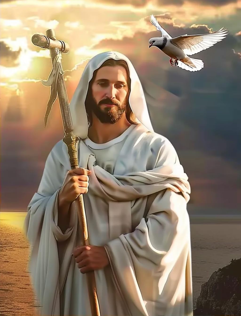 Jesus 500 Pieces Puzzle for Adults Educational Intellectual Jigsaw Puzzle Holy puzzles for ...