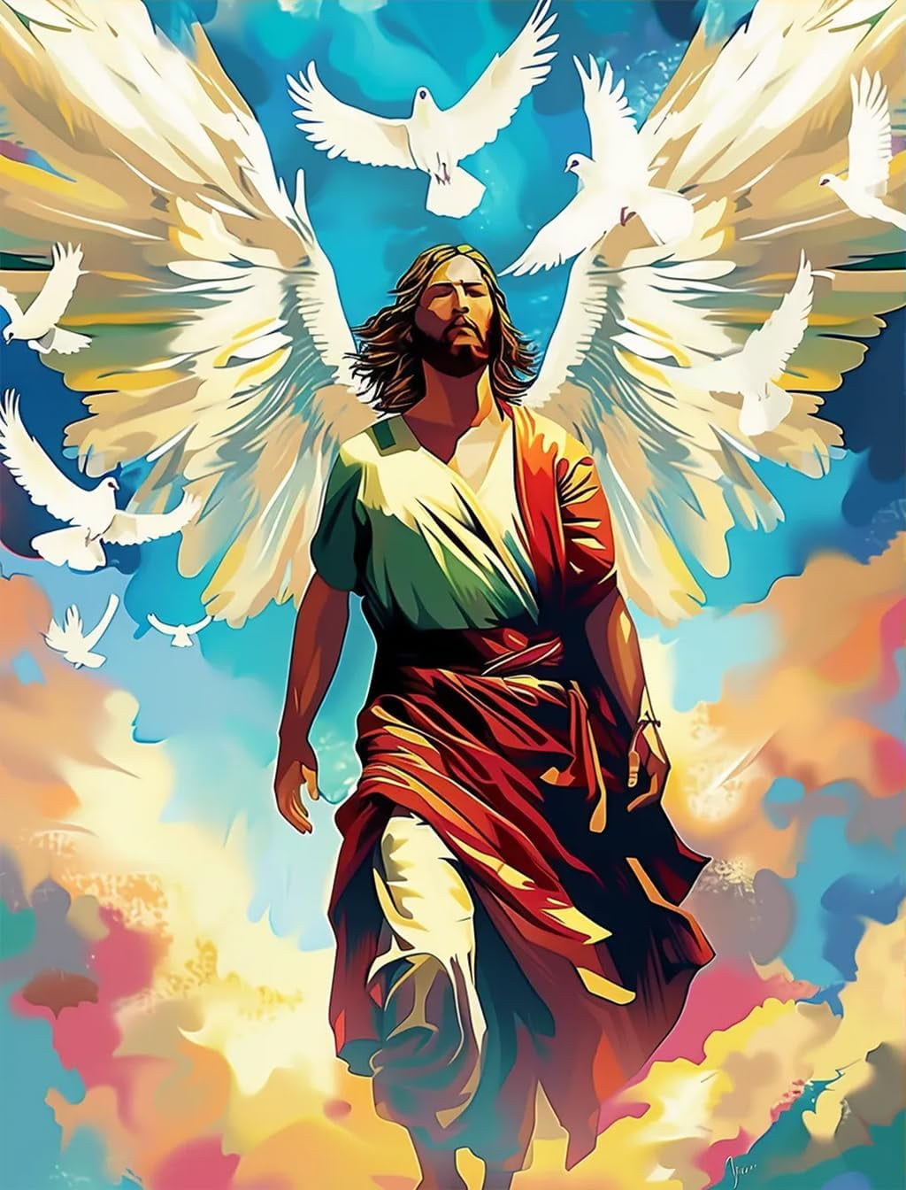 Jesus 500 Pieces Puzzle for Adults Educational Intellectual Jigsaw ...