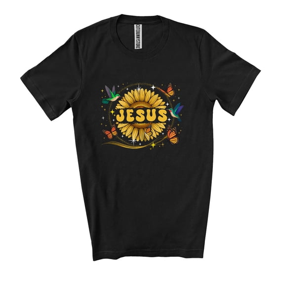 Jesus; Adorable Sunflower Flowers With Hummingbirds Butterflies; Family ...