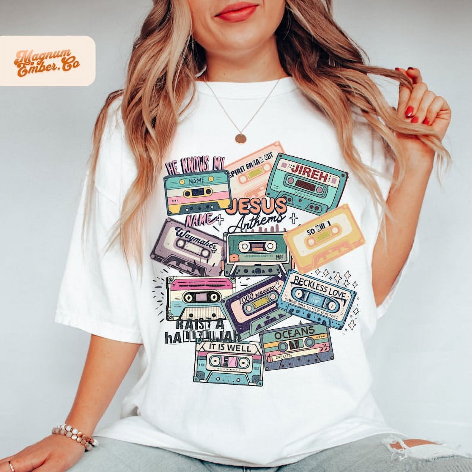 Jesus Anthems Retro Christian Collage + Fruit of The Spirit PNGs ...