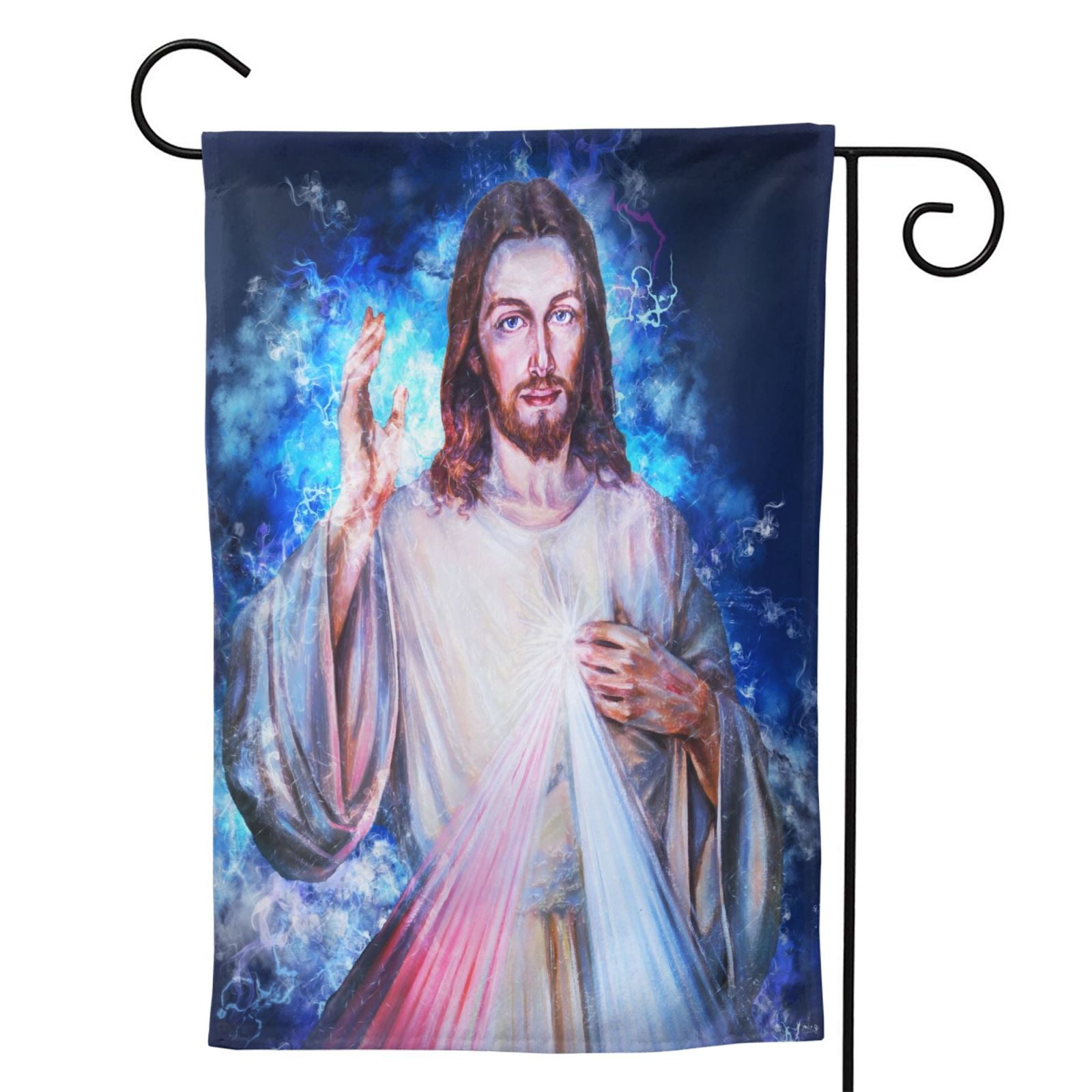 Jesus Art Garden Flag 12.5"X18" Outdoor Indoor Garden Decor Porch ...