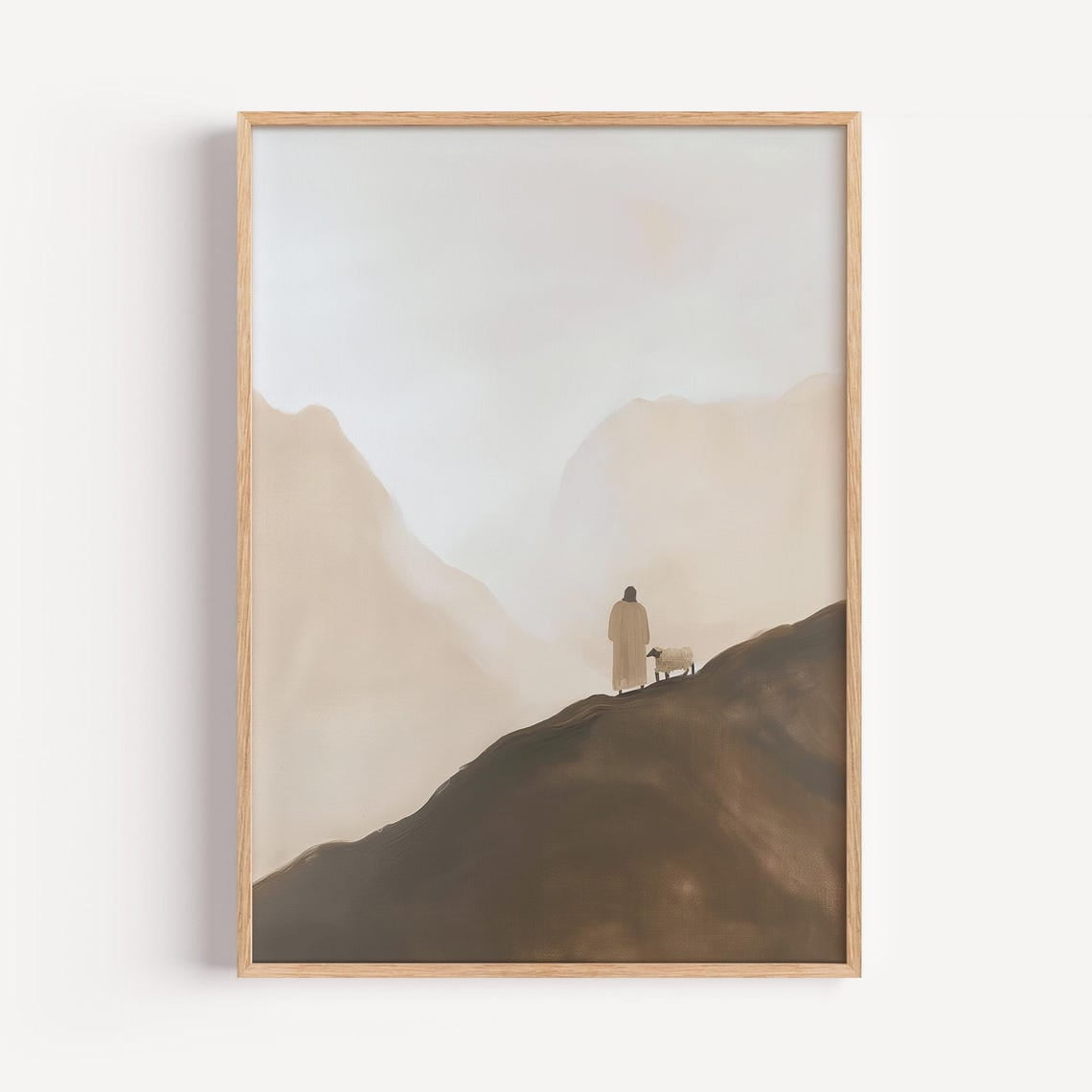 Jesus Art Painting Christian Modern Art Christian Wall Art Good ...