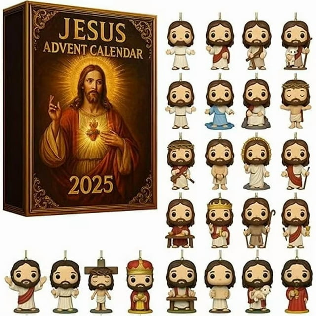 Jesus Blind Box Advent Calendar Figures Party Favors 2025 2026 ...