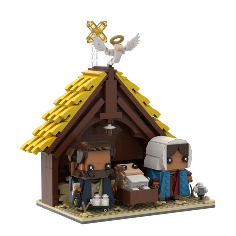 Jesus Building Block Set,616pcs Bible Story Shepherd God Figures ...