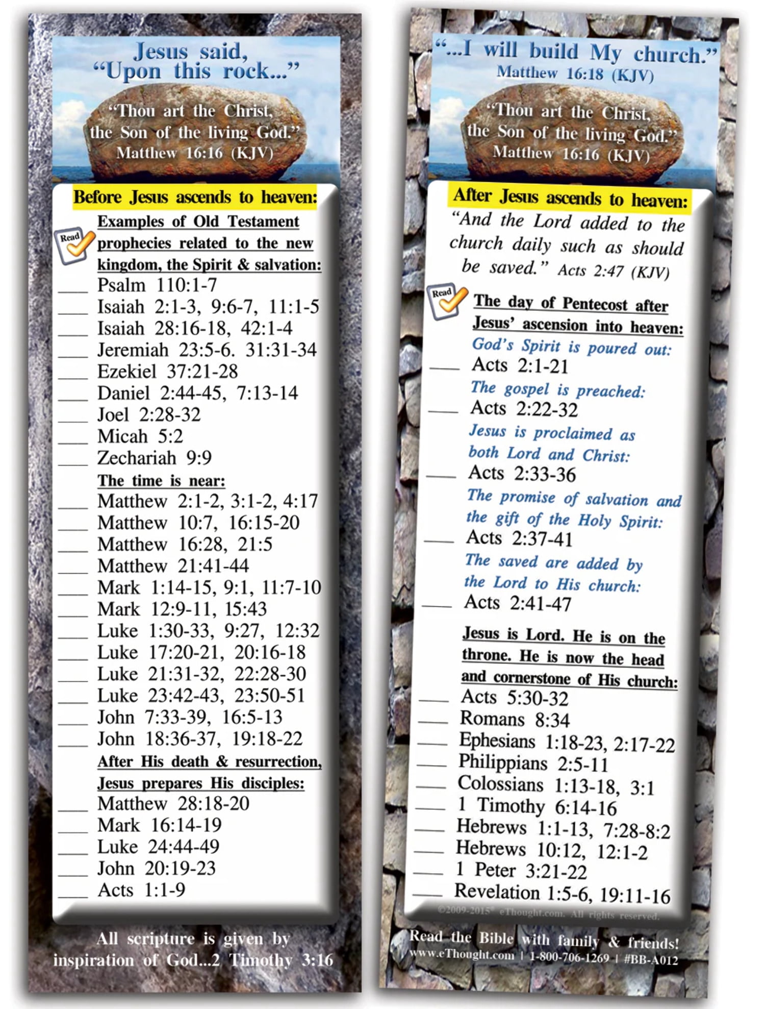 Jesus Builds His Church - Pack of 25 Cards - Walmart.com