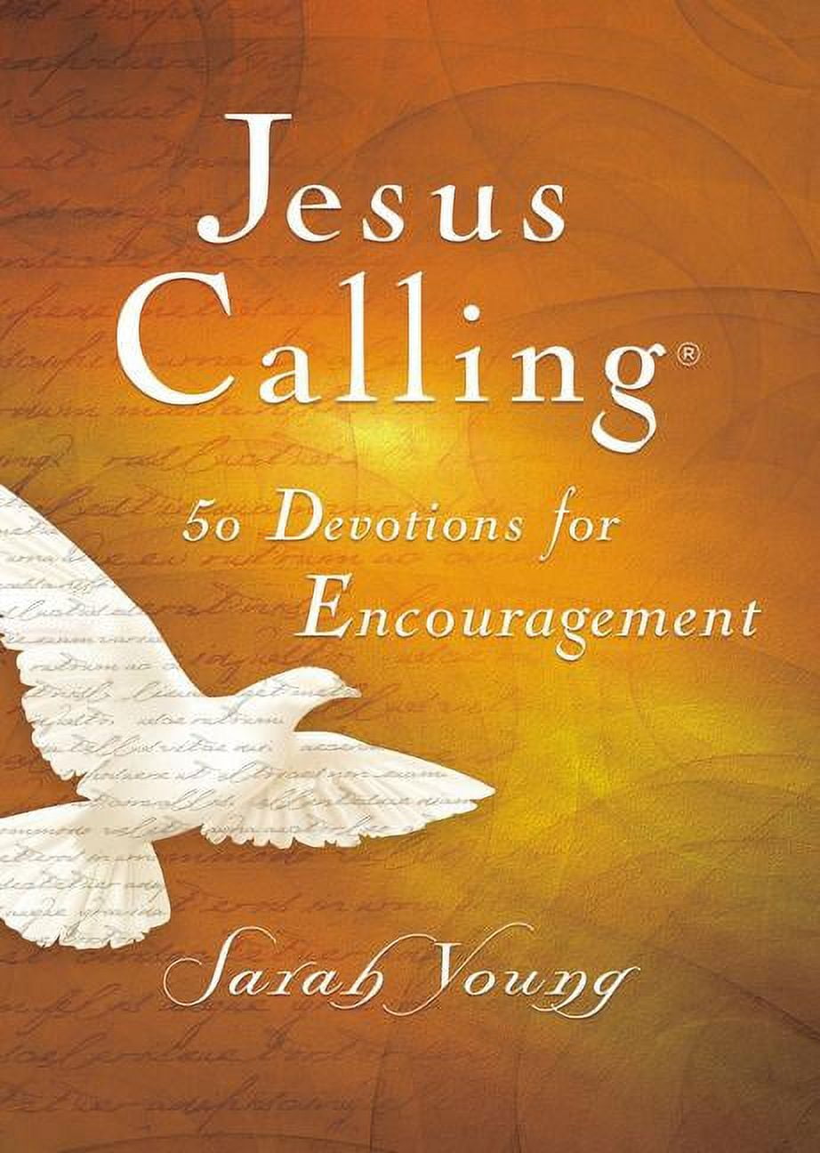 Jesus Calling, 50 Devotions for Encouragement, Hardcover, with ...