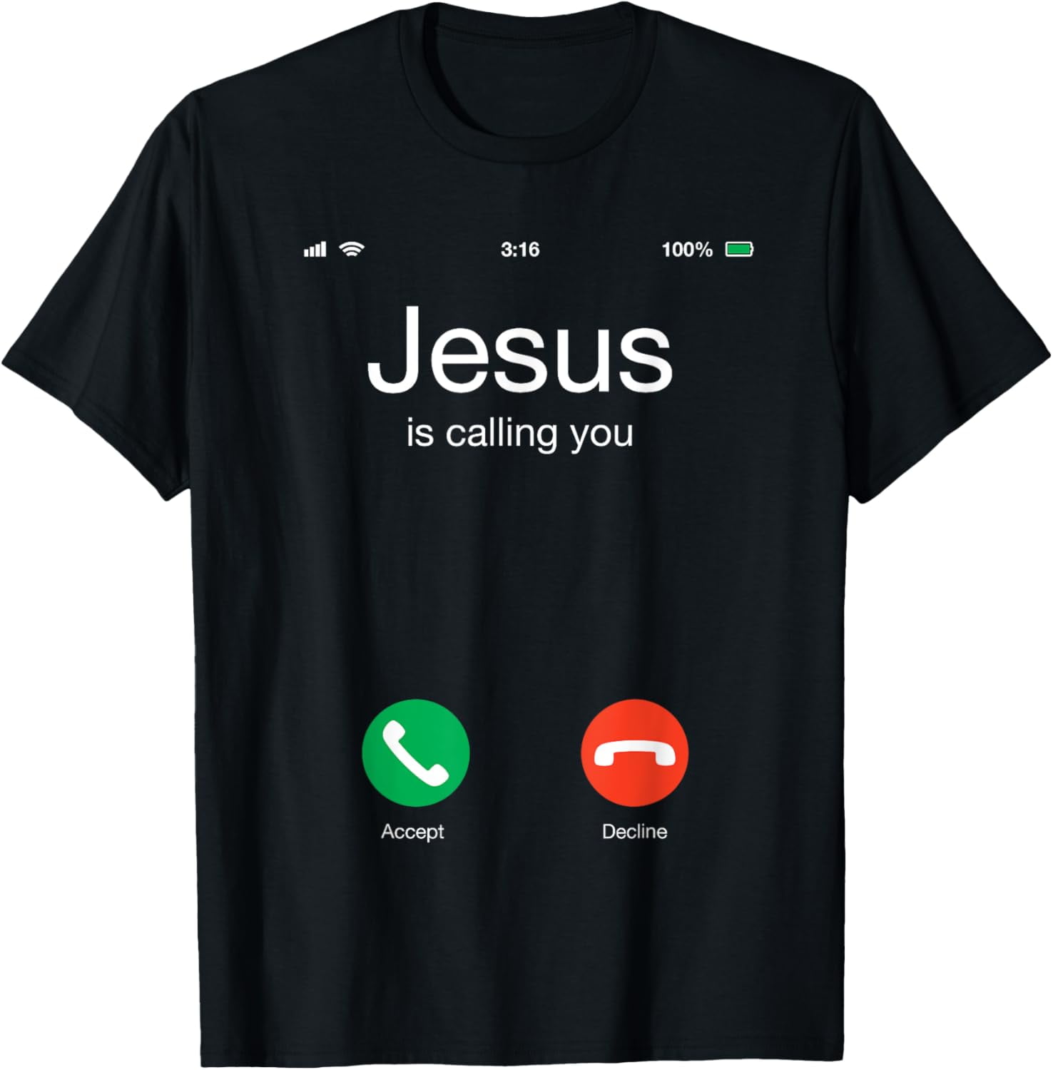 Jesus Calling You Do You Accept Religious Funny Creative Graphic T ...