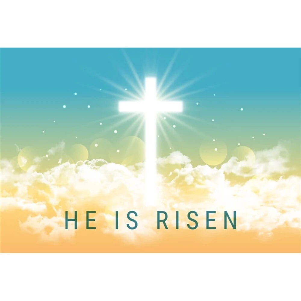 Jesus Christ Bible Believer Cross Backdrop Easter Good Friday First ...