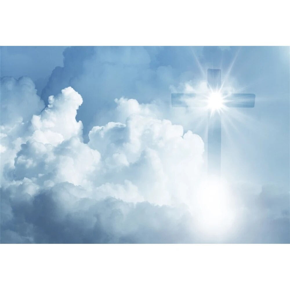 Jesus Christ Bible Believer Cross Backdrop Easter Good Friday First ...