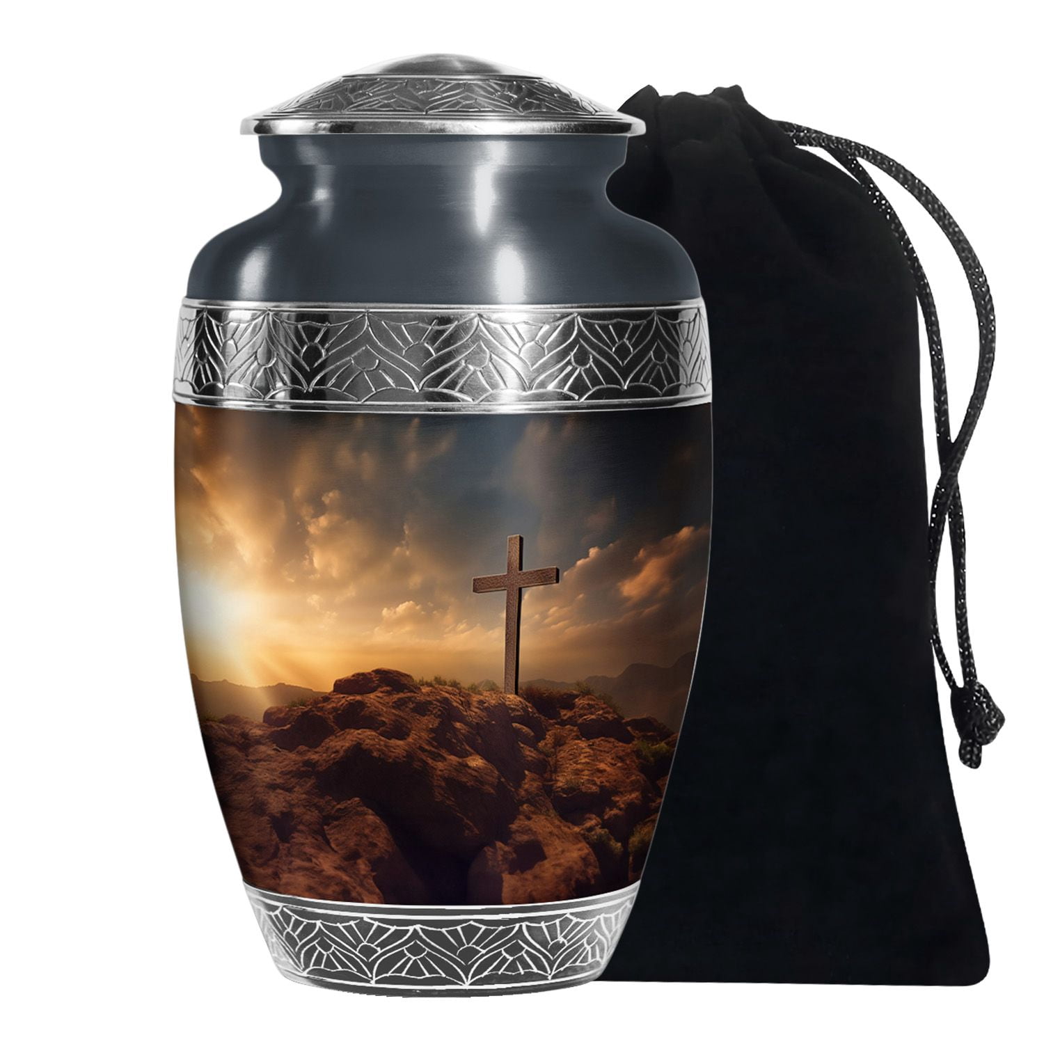 Jesus Christ Burial Urn For Adult Human Ashes For Dad & Mom Large Urn ...