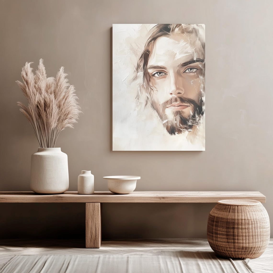 Jesus Christ Catholic Religious Art Prints Christian Aesthetic Digital ...