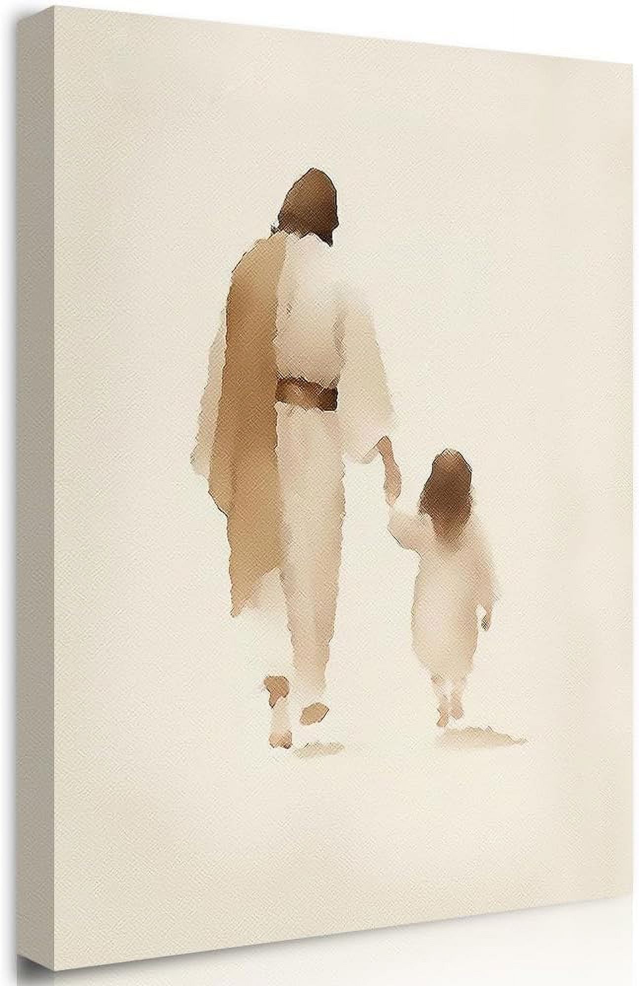 Jesus Christ Christian Wall Art Decor Religious Wall Decor Kids Bedroom ...