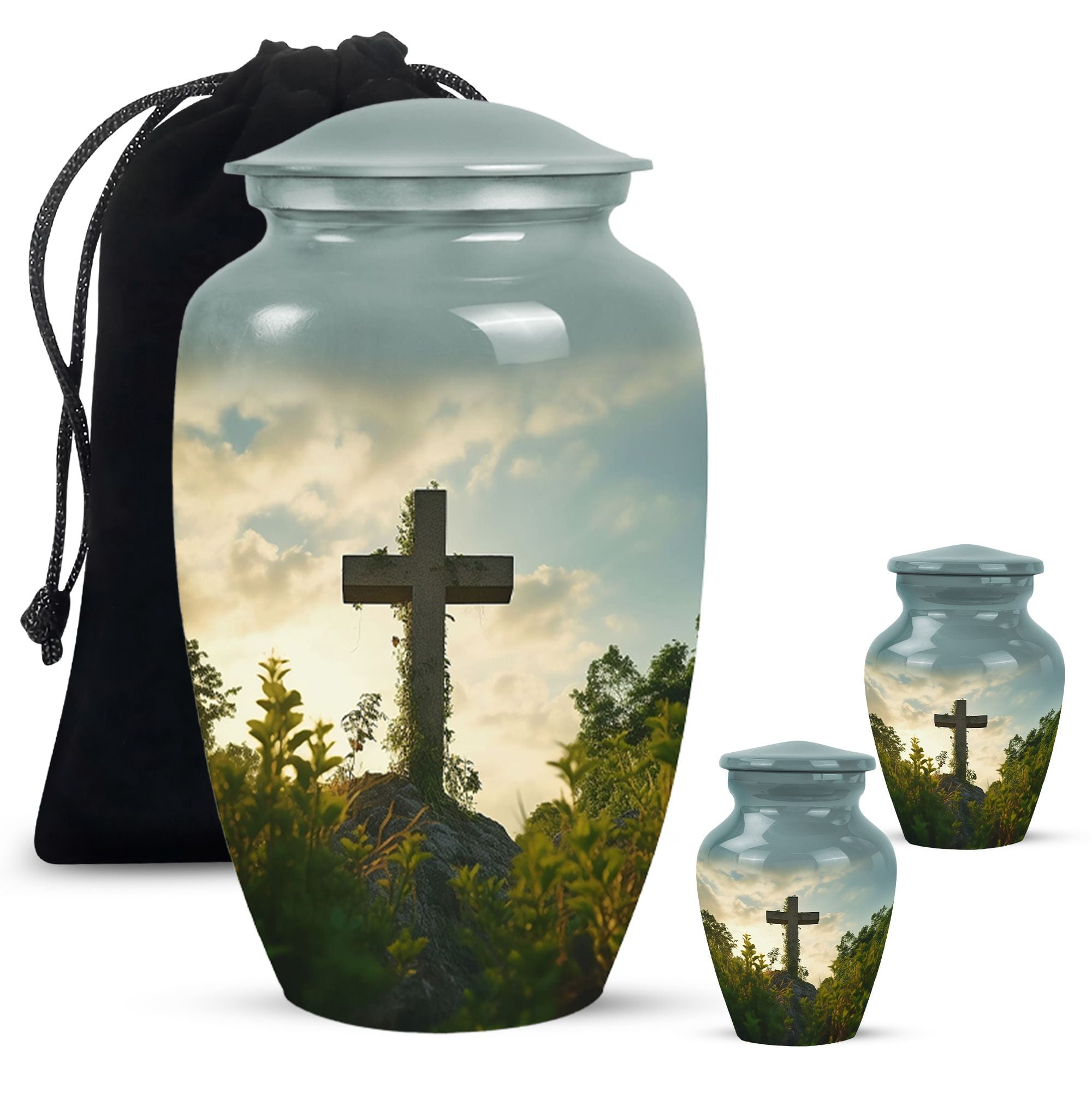 Jesus Christ Cremation Urns For Human Ashes Adult Female - Funeral Tiny ...