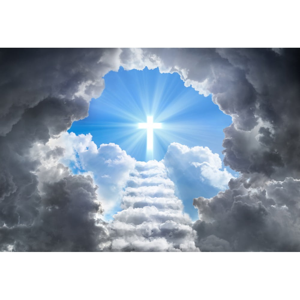 Jesus Christ Cross Easter Backdrop for Photography Nativity Holy Bible ...