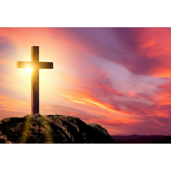 Jesus Christ Cross Easter Backdrop for Photography Nativity Holy Bible ...