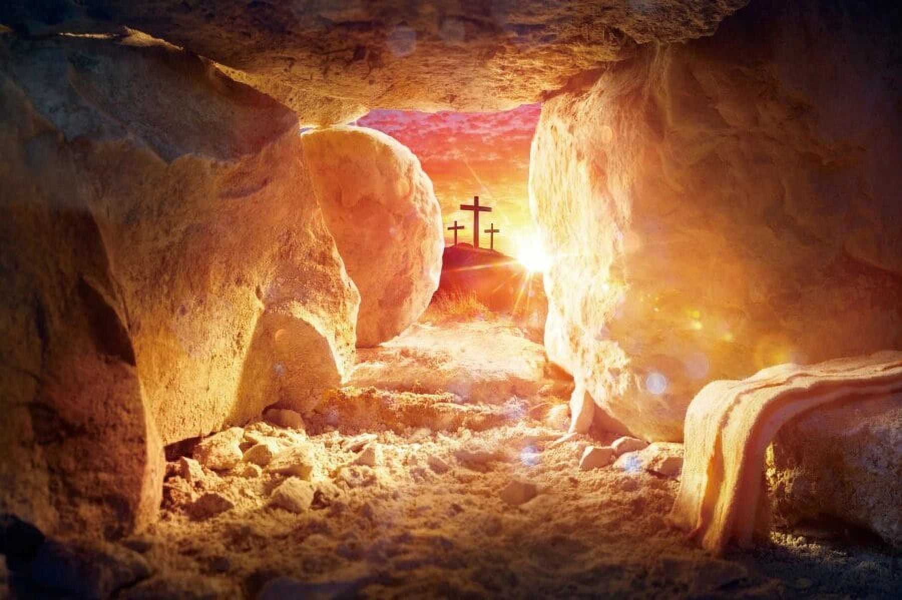 Jesus Christ Cross Photography Background Sunrise Cloud Sepulcher Lord ...