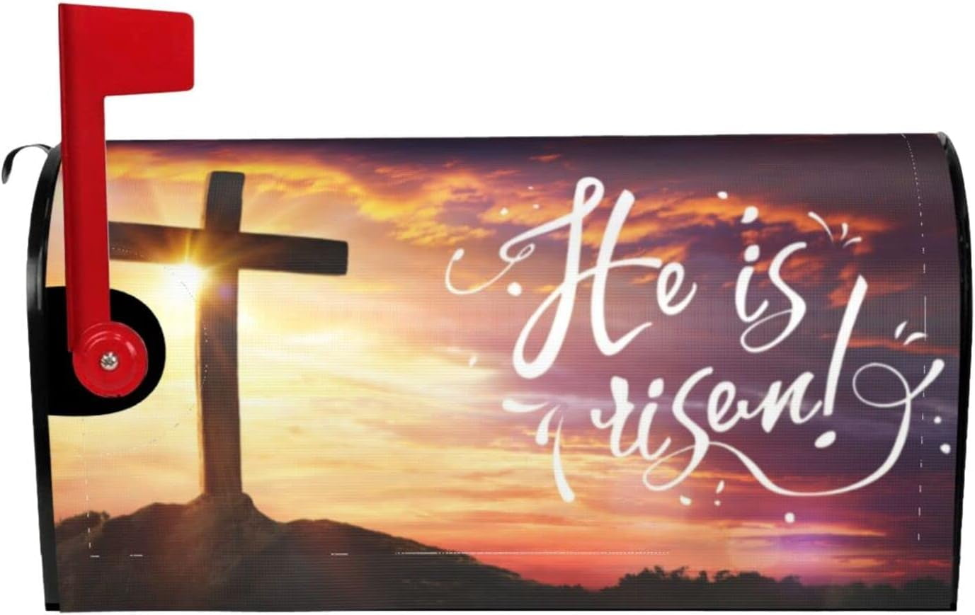 Jesus Christ Cross Sepulcher Lord Pray Easter Religious Belief Mailbox ...